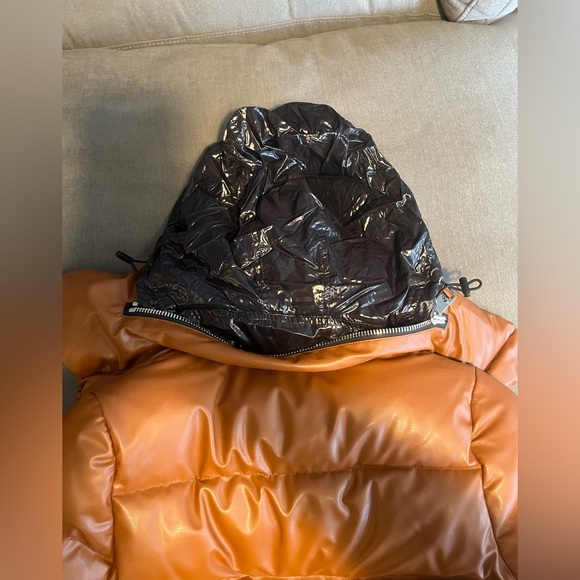 SAM. | Jackets & Coats | Sam Nyc Vegan Leather Isabel Saddle Color Sz ...